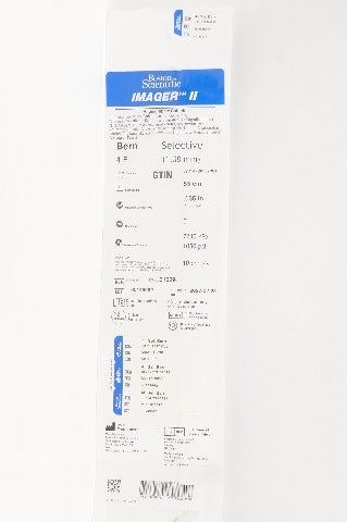 Boston Scientific 31609 Imager II Angiographic Catheter Bern 4F 65cm ...