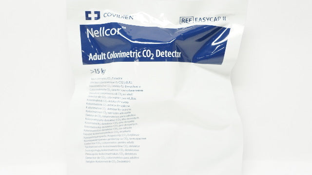 Covidien EASYCAP II Nellcor Adult Colorimetric CO2 Detector >15 kg (x ...