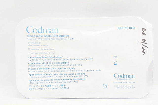 Codman 20-1038 Disposable Scalp Clip Applier (x) – Imedicsales