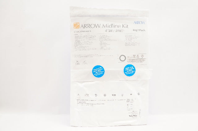 Arrow CDC-02041-MK1A Midline Kit 4Fr. x 20cm x .018inch, 1 Lumen ...