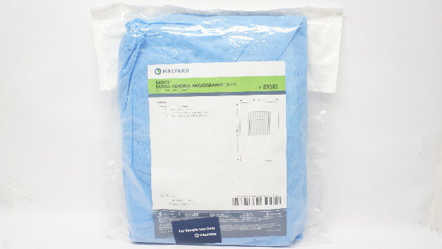 Halyard 89583 Basic Radial-Femoral Angiagraphy Drape 94inch x 149inch ...