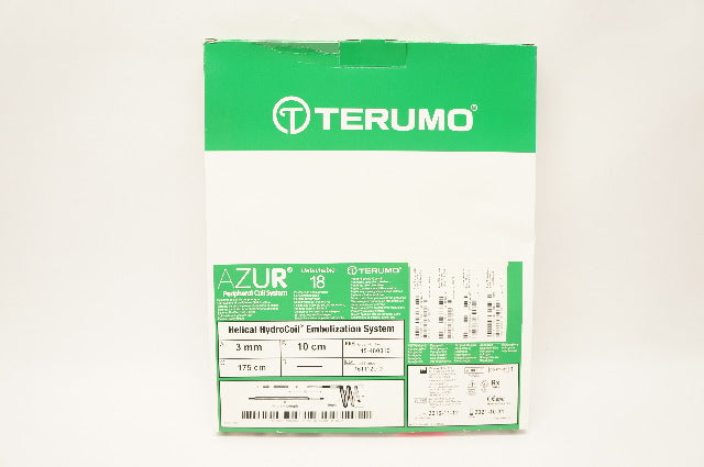 Terumo 45-480310 Azur Helical HydroCoil Embolization System 3mm x 10cm ...