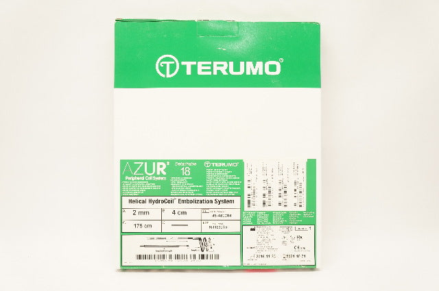 Terumo 45-480204 Azur Helical HydroCoil Embolization System 2mm x 4 x ...