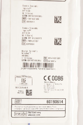 Boston Scientific 1639189 Impulse Amplatz Right Modified Angiographic ...