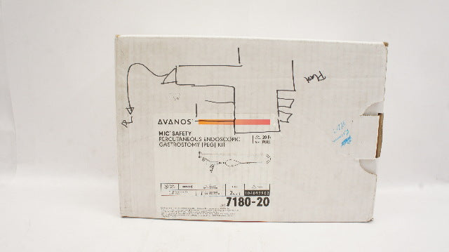 Avanos 7180-20 Percutaneous Endoscopic Gastrostomy (PEG) Kit 20Fr - Bo ...