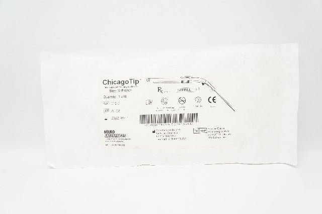 CRI CT210 Chicago Tip Disposable Self Cleaning Suction Tip 10Fr (x ...