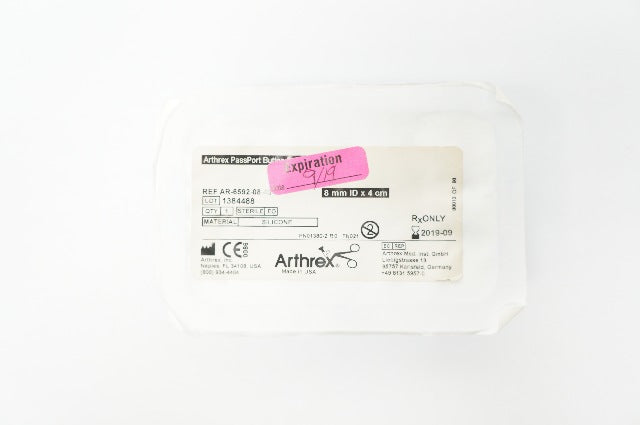 Arthrex AR-6592-08-40 PassPort Button Cannula 8mm ID x 4cm (x ...