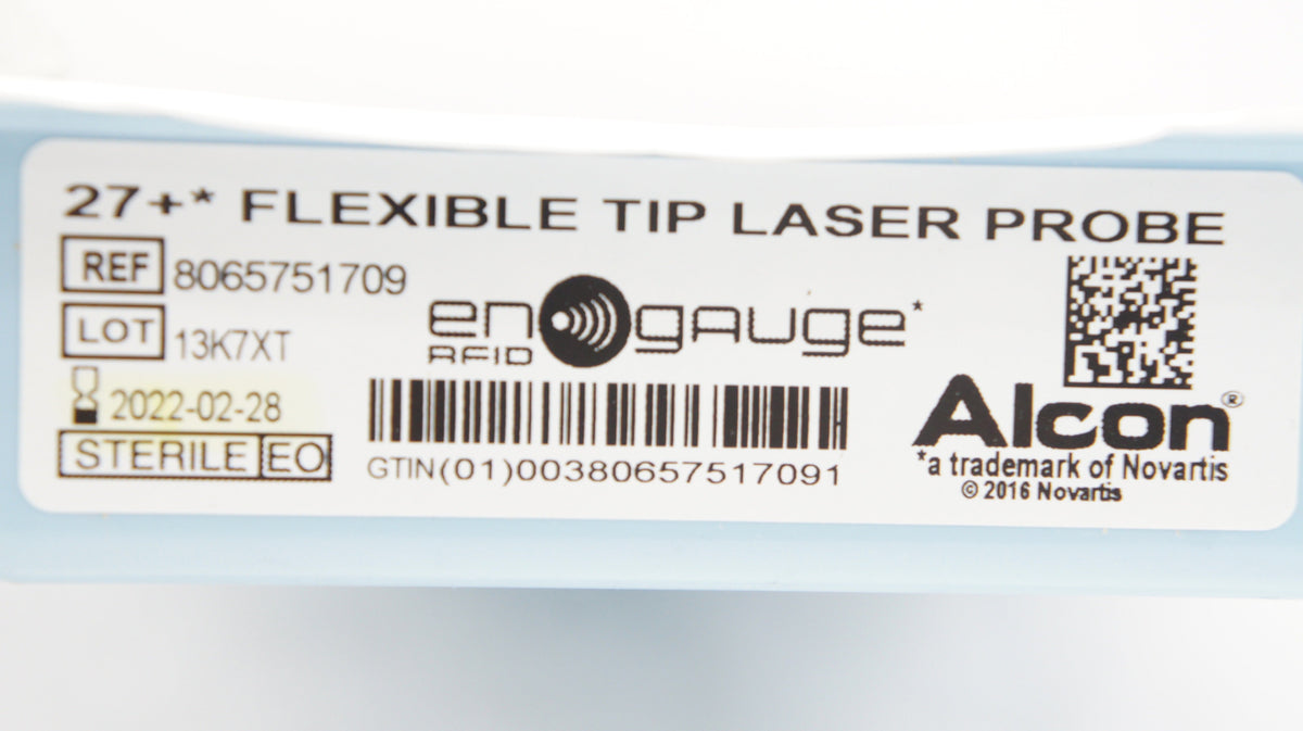 Alcon 8065751709 27+ Flexible Tip Laser Probe 27ga x .41mm x 2.4m (x ...