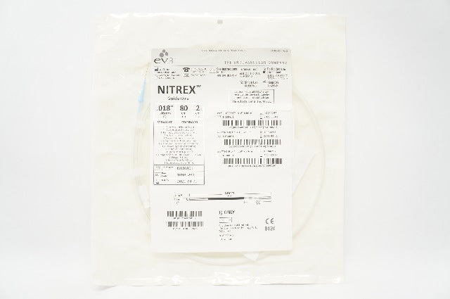 Ev3 N180801 Nitrex Guidewire and Torque Device .018inch x 80cm x 2cm ...