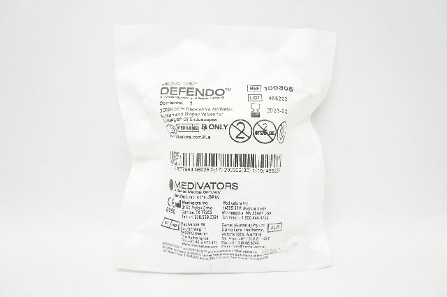 Medivators 100305 Defendo Disposable Air/Water, Suction And Biopsy Val ...