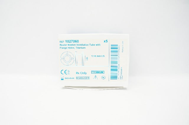Medtronic 1027060 Reuter Bobbin Ventilation Tube 1.14mm ID - Box of 2 ...