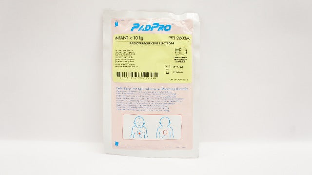 ConMed 2603M PadPro Pediatric Radiotranslucent Electrode Infant