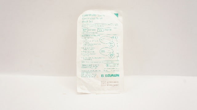 Braun 331693 Contiplex Tuohy Continuous Nerve Block Set 18Ga x 4inch ...