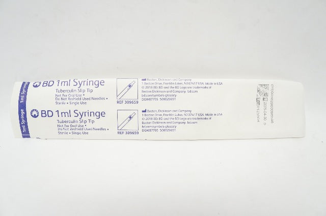 BD 309659 1ml TB Syringe Slip Tip – Imedicsales
