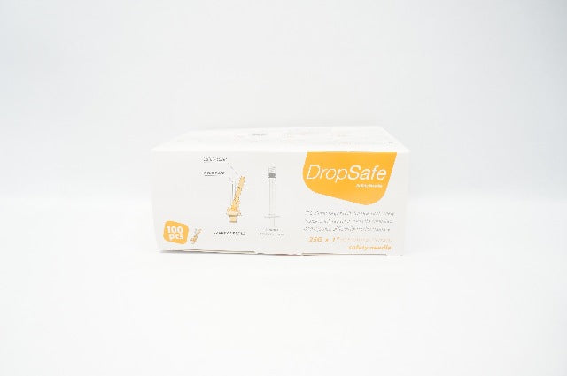 HTL-Strefa 6059 DropSafe Safety Ndle 25G x 1inch - Box of 100 – Imedicsales