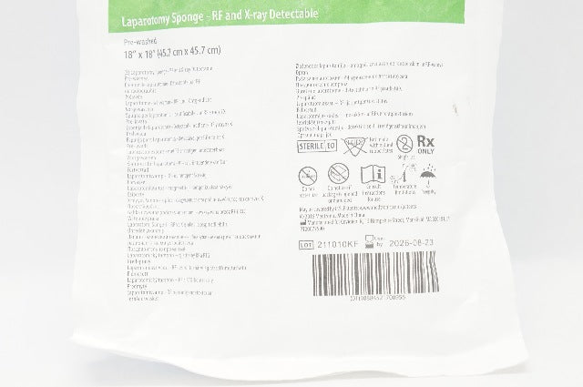 Medtronic L1818-04P01C-1 Situate Laparotomy Sponge 18inch x 18inch - P ...