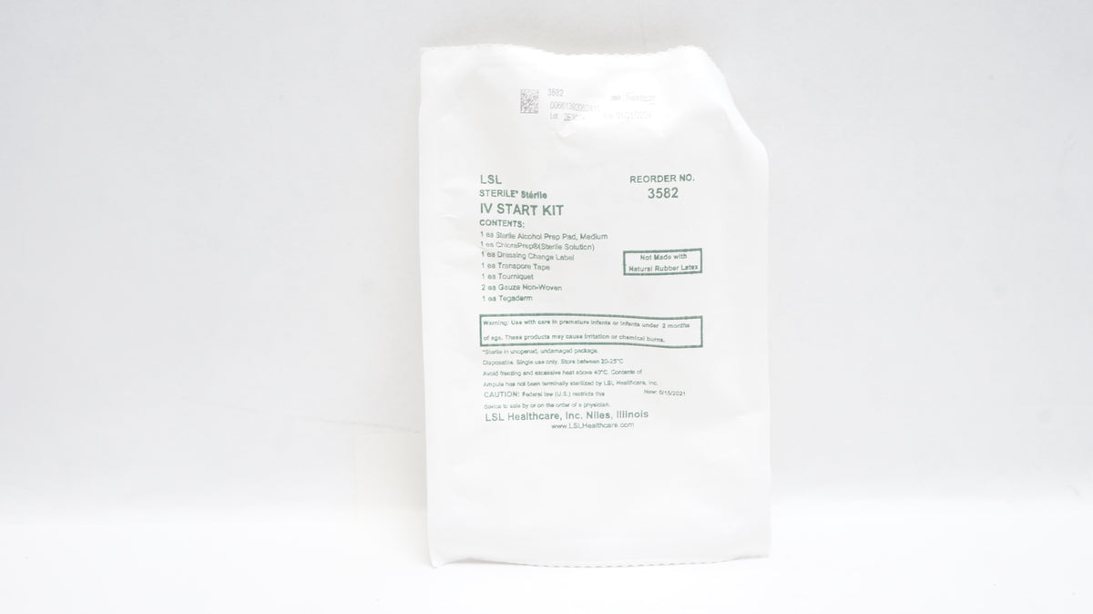 LSL Healthcare 3582 Tegaderm Sterile IV Start Kit (x) – Imedicsales