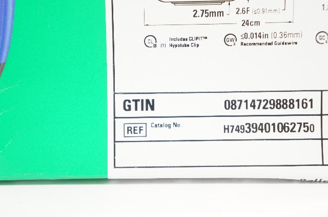 Boston Scientific H74939401062750 Wolverine Dilatation Device 2.75mm x ...