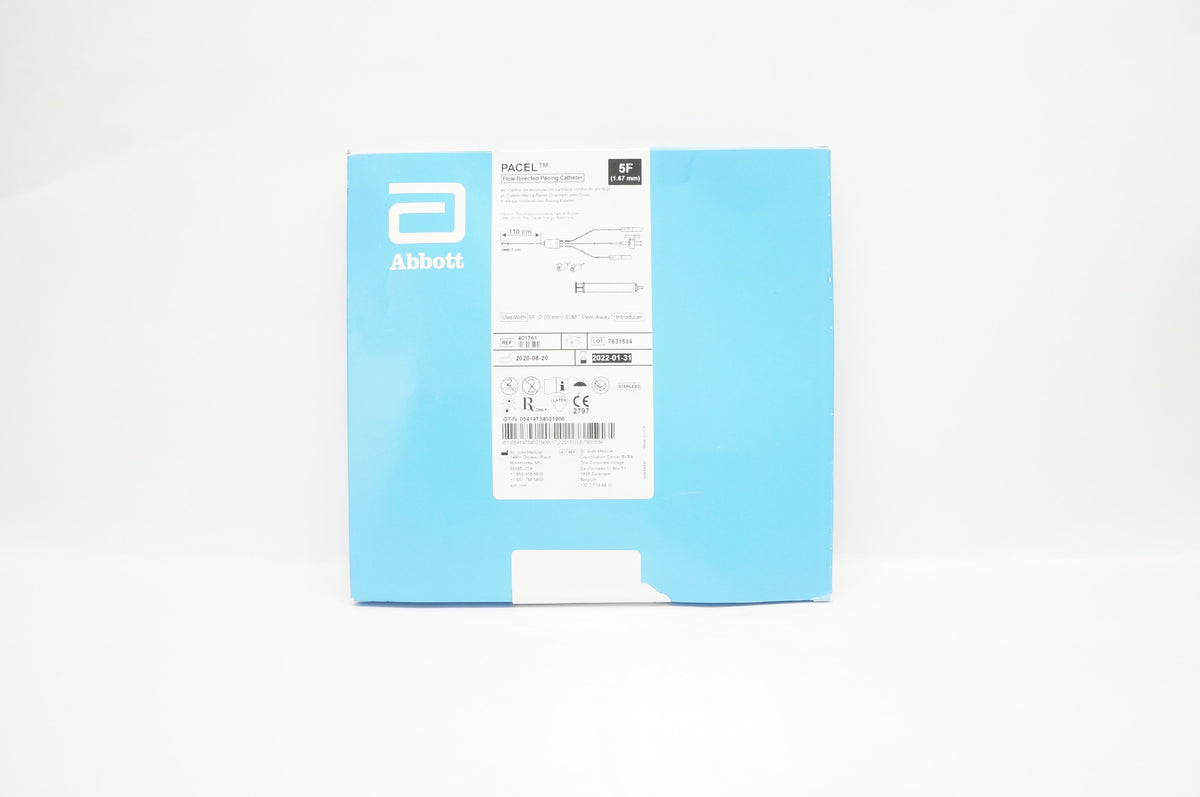 Abbott 401761 PACEL Flow Directed Pacing Cath. 5F x 1cm x 110cm (x ...