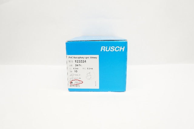Teleflex 123324 Rusch PVC Nasopharyngeal Airway 24 Fr x 6.0mmx8.0mm-Bo ...