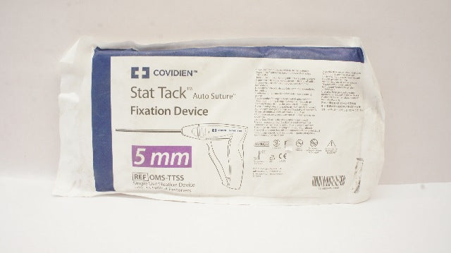 Covidien OMS-TTSS Stat Tack Fixation Device 5mm w/15 Helical Fasteners ...