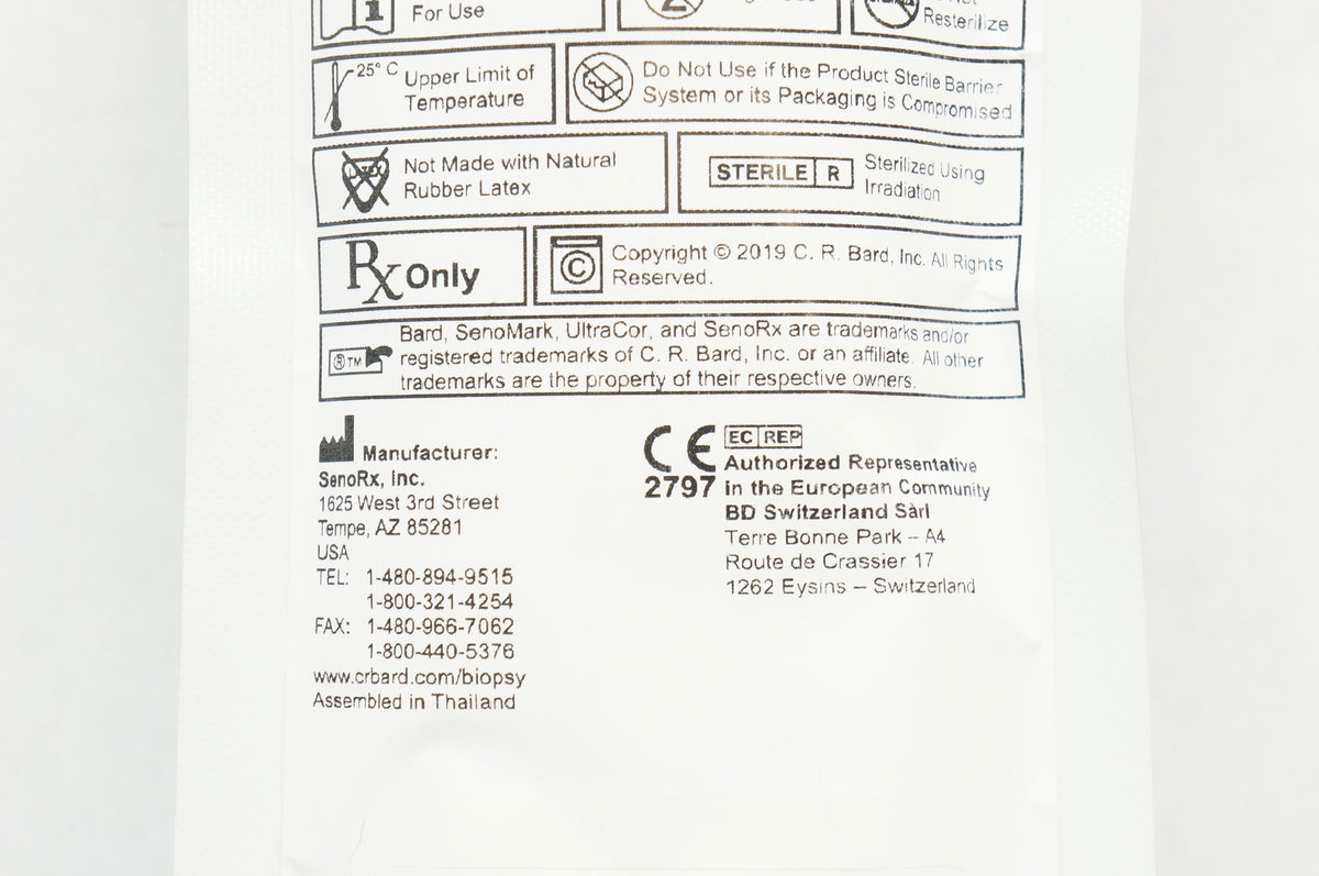 SenoRx SMUCMRI14GT SenoMark UltraCor MRI Breast Tissue Marker (x ...