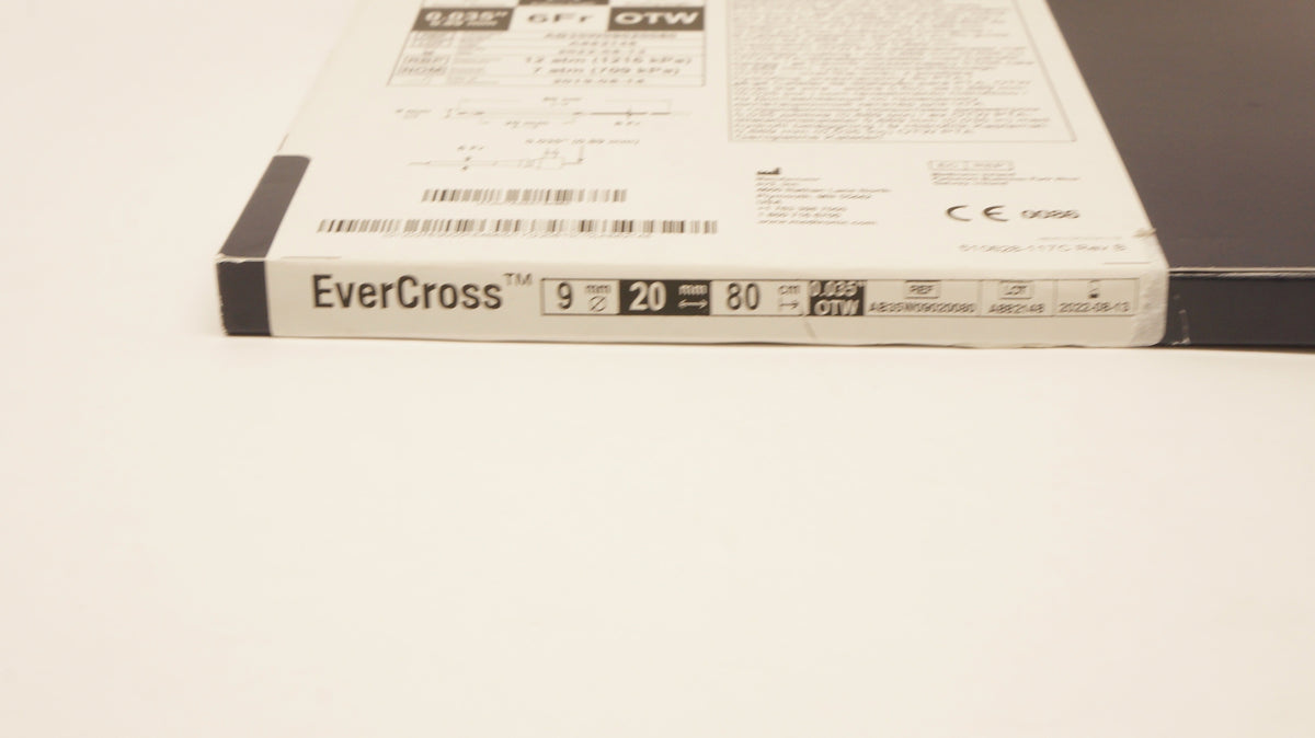 EV3 AB35W09020080 EverCross OTW PTA Dilatation Cath. 6F x 0.035inch x ...