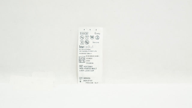 ICU Medical 424110401 Non-Vented Male Luer Lock Cap – Imedicsales