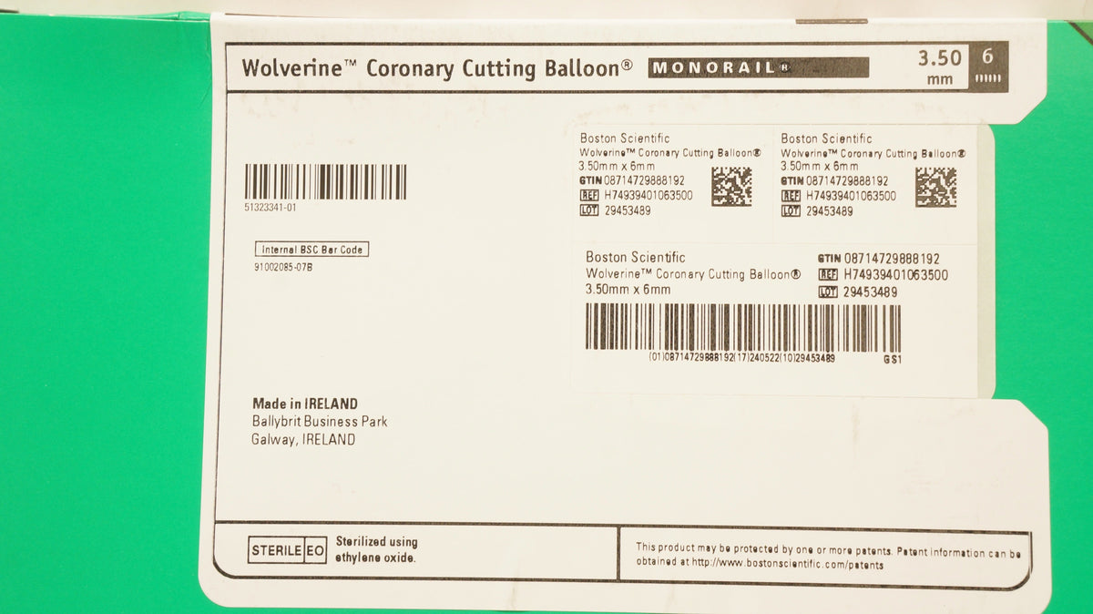 Boston Scientific H74939401063500 Wolverine Dilatation Device 3.50mm x ...