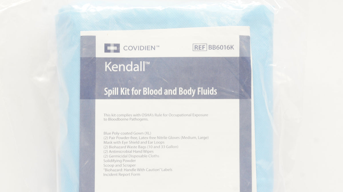 Covidien BB6016K Kendall Spill Kit for Blood and Body Fluids – Imedicsales