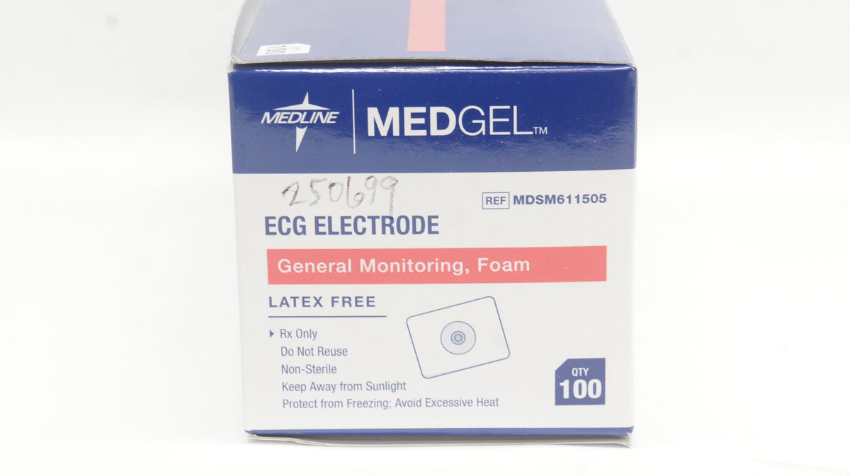 Medline MDSM611505 MedGel ECG Electrode General Monitoring Foam (x ...