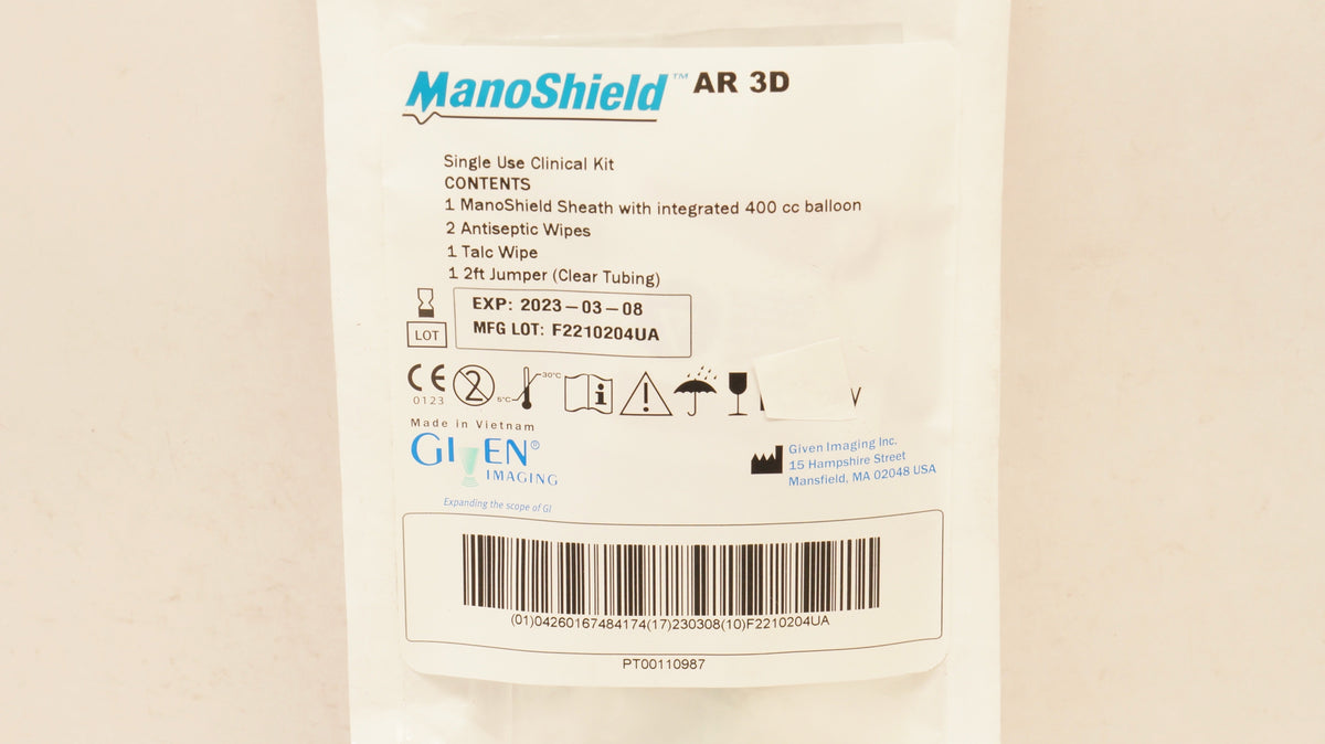 Given Imaging ManoShield AR 3D Clinical Kit (x) – Imedicsales