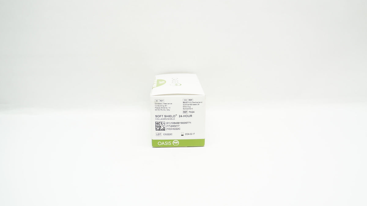 Oasis 7024 Soft Shield Collagen Shield 12-Hour - Box of 10 – Imedicsales