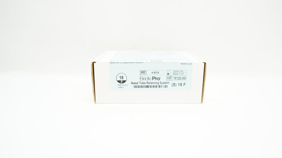 AMT 4-4218 Bridle Pro Nasal Tube Retaining System 18F (x) - Box of 5 ...