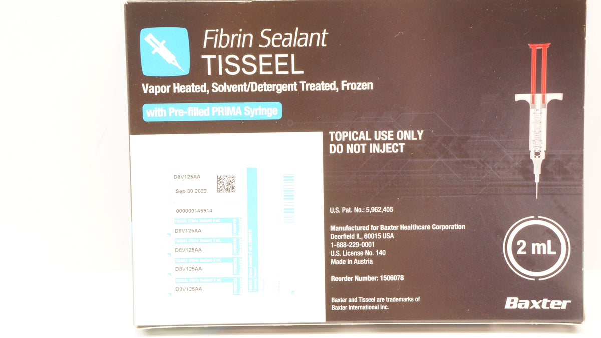 Baxter 1506078 Fibrin Sealant Tisseel 2ml (x) – Imedicsales