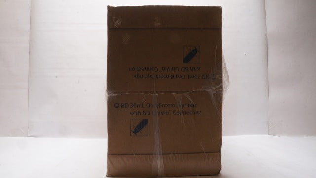 BD 302836 Oral/Enteral 30mL Syringe with UniVia Connection - Case of 2 ...