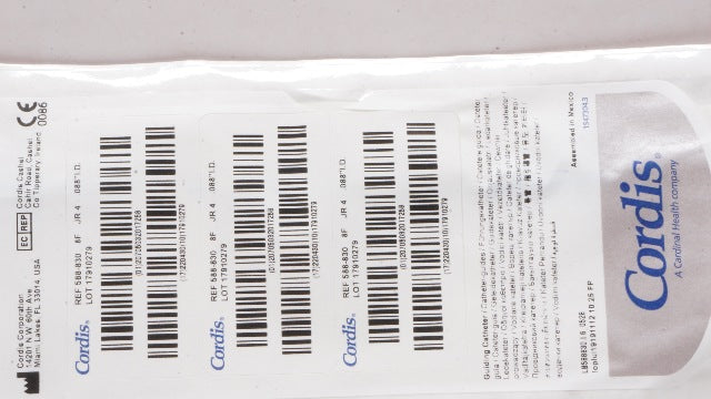 Cordis 588-830 Vista Brite Tip Guiding Cath. JR4 8F (x) – Imedicsales