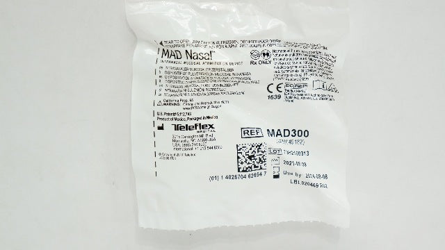 Teleflex MAD300 MAD Nasal Intranasal Mucosal Atomization Device ...