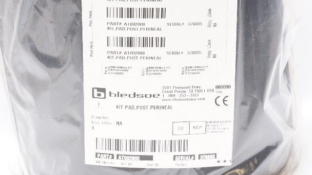 Bledsoe AT092000 Kit Pad Post Perineal – Imedicsales