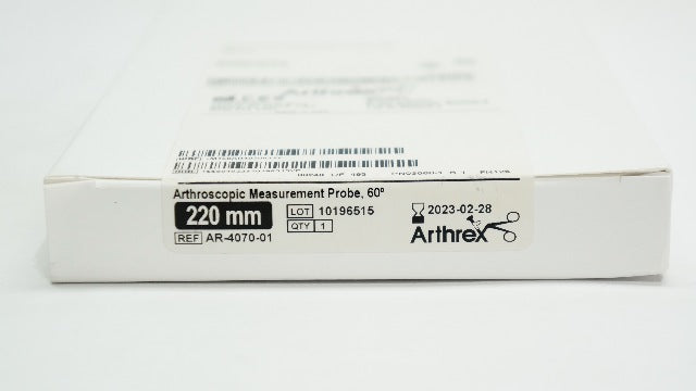 Arthrex AR-4070-01 Arthroscopic Measurement Probe 60 Degree 220mm (x ...