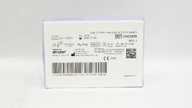 Stryker CNC2525 NeuroMatrix Collagen Nerve Cuff 2.5mm ID x 2.5cm (x ...