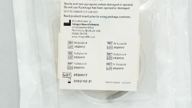 Integra NL8505078 Sundt External Carotid Endarterectomy Shunt (x ...