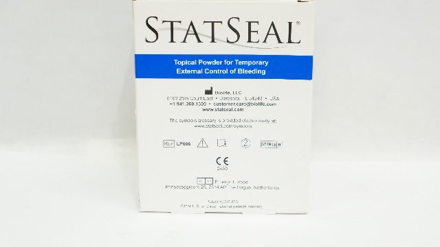 Biolife LP606 StatSeal Topical Power for Temp Ext Control of Bleeding ...