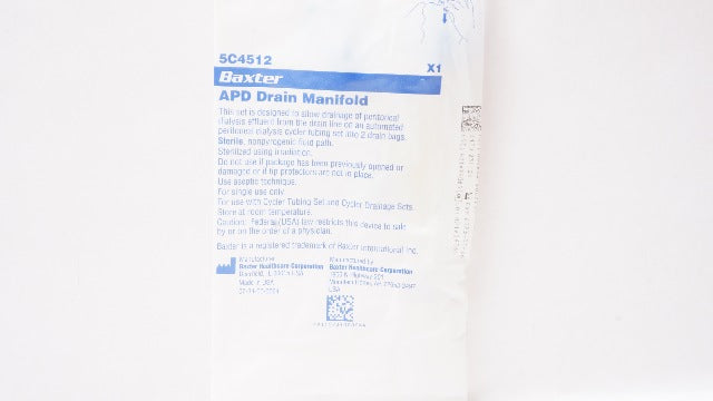Baxter 5C4512 APD Drain Manifold (x) – Imedicsales