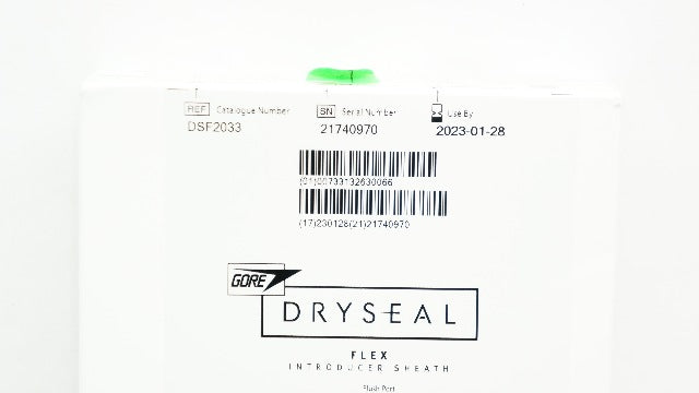 Gore DSF2033 DrySeal Flex Introducer Sheath, 20 Fr x 33 cm (x ...