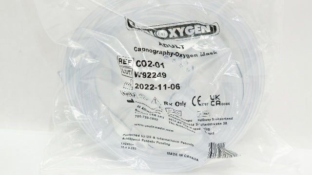 South Medical C02-01 Capnoxygen Adult Capnography-Oxygen Mask – Imedicsales