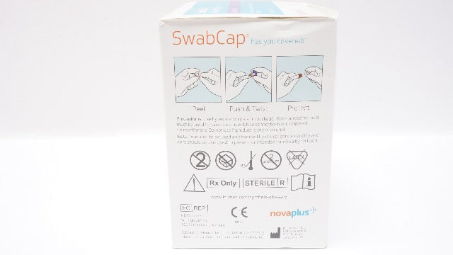 Icu Medical VSC-2000 NovaPlus SwabCap Disinfecting Cap 70% IPA - Box o ...
