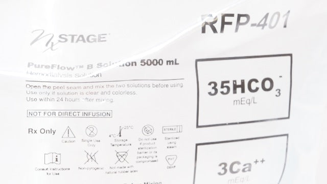 NxStage RFP-401 PureFlow B Solution 5000mL – Imedicsales