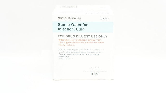 Nephron Sterile Water for Injection, USP 5 mL (x) - Box of 30 – Imedicsales