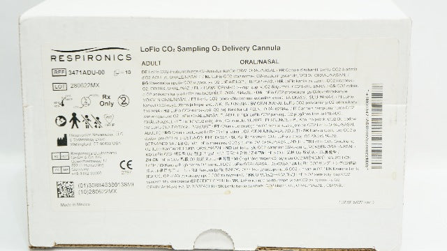 Respironics 3471ADU-00 LoFlo CO2 Sampling Delivery Cannula Adult - Box ...
